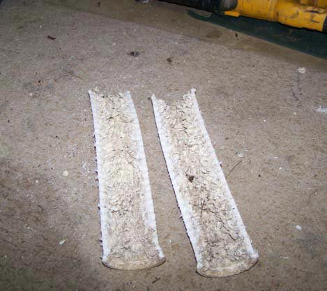 Damaged PVC Pipe Removal